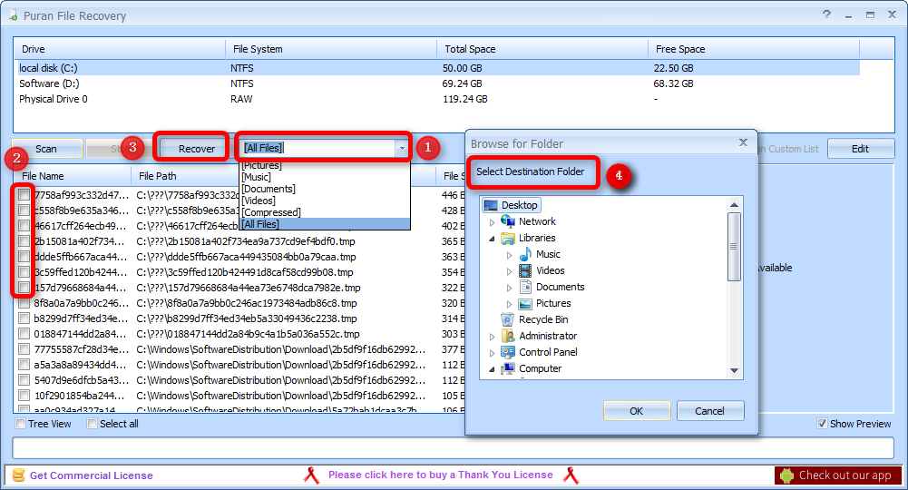 Recover Deleted Files In Windows